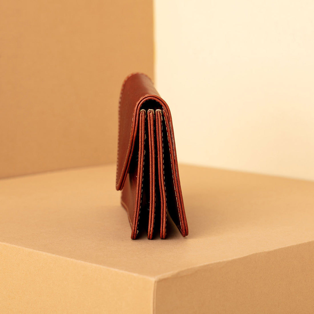 Accordion Card Case Leather – Out of the Factory